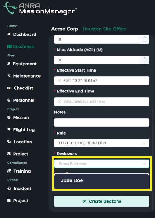 GeoZone – ANRA Technologies